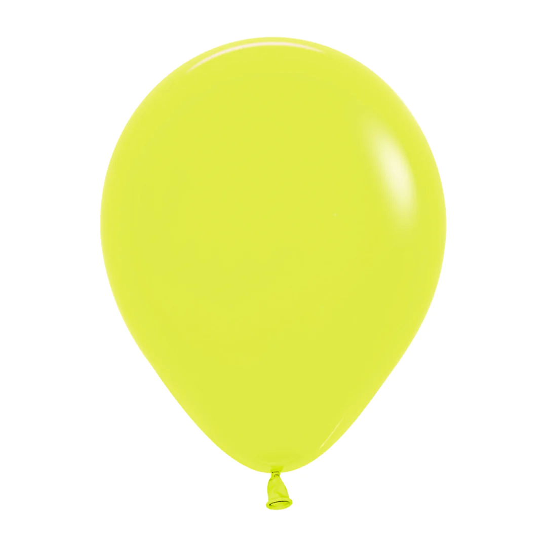Neon Yellow – Sempertex 11″ (50 Per bag) | Fiestas Magicas Balloonstore